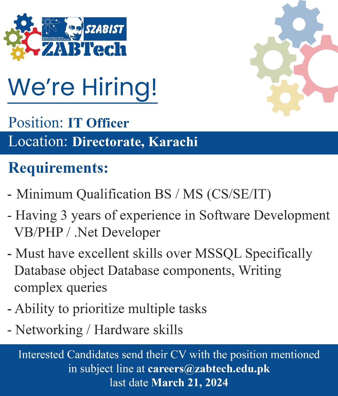 BrightSpyre | IT Officer